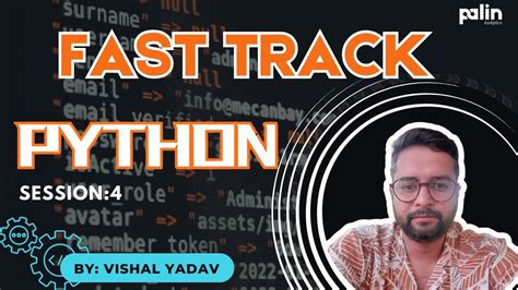 Python Fasttrack Session 4 Youtube