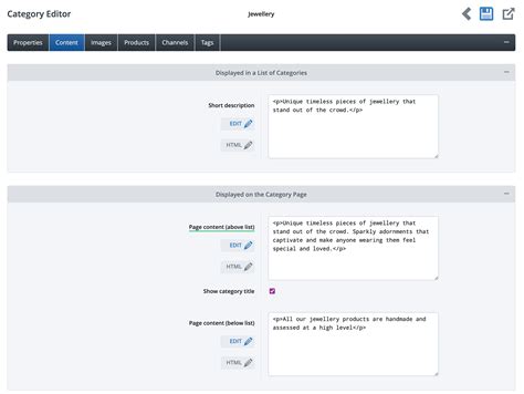 How To Create Product Categories Bluepark Co Uk