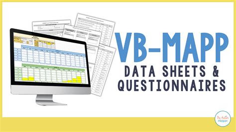 Vb Mapp Data Sheets And Questionnaires The Autism Helper