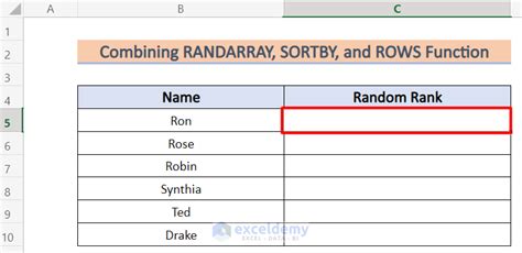 How To Randomize A List In Excel Into Groups Suitable Ways