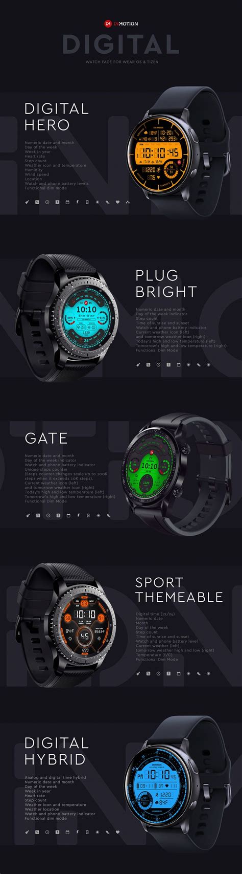 Digital Wachfaces On Behance Casio G Shock Digital Watch Features