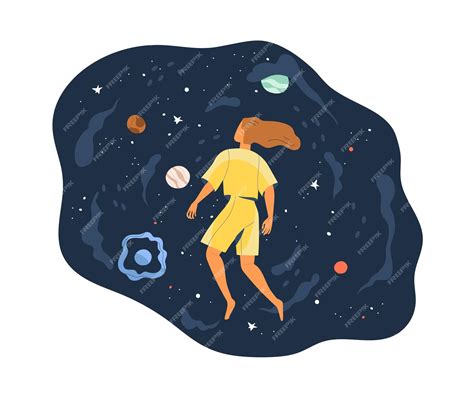 Premium Vector Concept Of Facing With New And Unknown Flying Person