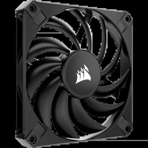 Af120 Slim 120mm Pwm Fluid Dynamic Bearing Fan Black