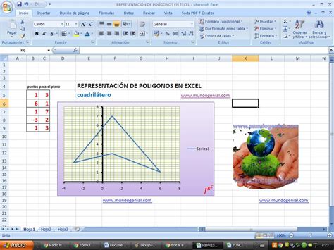 REPRESENTACIÓN DE POLÍGONOS EN EXCEL ÁREAS Mundo Genial de la Matemática