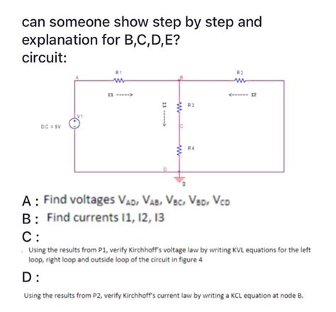 Solved Ze The Circuit In Figure 4 By Hand As Follows Jse