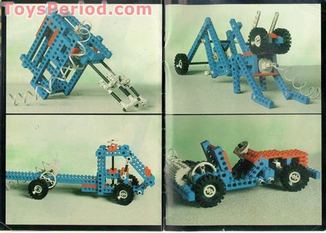 Lego 8050 Universal Building Set With Motor Instructions And Parts List