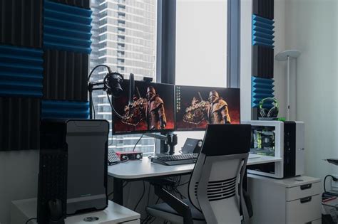 PC Streaming Setup Streaming Setup Gaming Room Setup Computer Setup