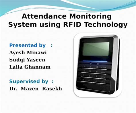 Pptx Attendance Monitoring System Using Rfid Technology Dokumen Tips