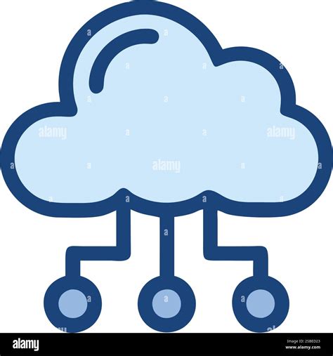 Cloud Technology Data Connection Network Stock Vector Image And Art Alamy