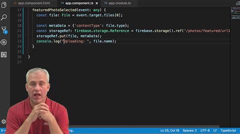 Angular With Firebase Course Firebase Storage 02 Image Uploads