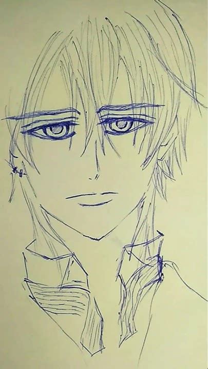 как нарисовать аниме парня рисунок Art Drawing Sketch Youtube