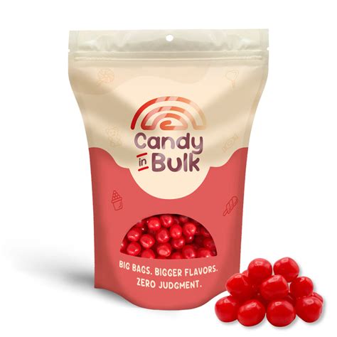 Sweets Cherry Sours Candy Tart Cherry Flavor Bulk Value Bag