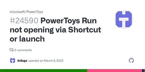 PowerToys Run Not Opening Via Shortcut Or Launch Issue Microsoft PowerToys GitHub
