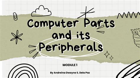 Computer Parts And Peripherals Module