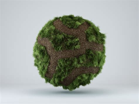 Vray Grass On Behance