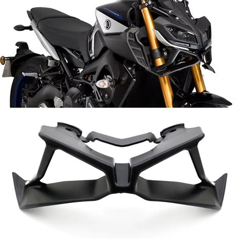 Motorcycle Downforce Naked Frontal Spoilers Winglet Aerodynamic Wing Front Spoiler Kit For