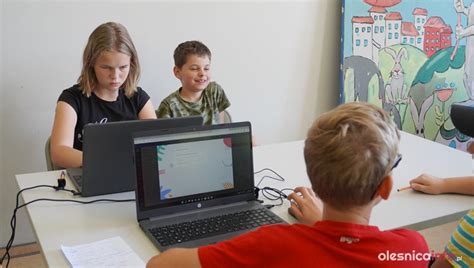 Ferie Z Klubem Młodego Programisty W Oleśnicy Olesnicainfopl