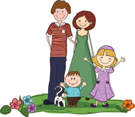 Нарисованная семья 80 фото