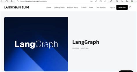 Langgraph 进化langchain到多代理运行时前言 Langchain近期发布了重要新功能langgraph 掘金