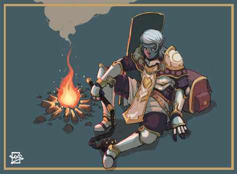Artstation Drow Paladin