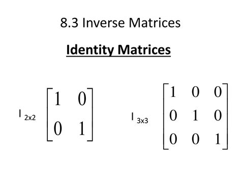Ppt Chapter 8 Matrices And Determinants Powerpoint Presentation Free Download Id2690088