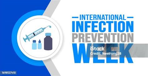 10월은 국제 감염 예방 주간 배경 템플릿입니다 휴일 개념입니다 배경 배너 플래카드 카드 포스터 디자인 템플릿 벡터 9월에 대한 스톡 벡터 아트 및 기타 이미지 Istock