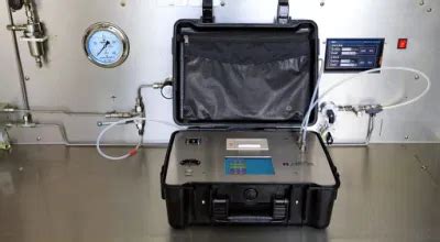Portable Particle Counter For Measuring Particle Contamination In Hydraulic And Lubrication