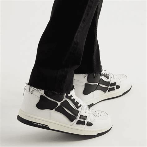 Amiri Skel High Top White Black Il
