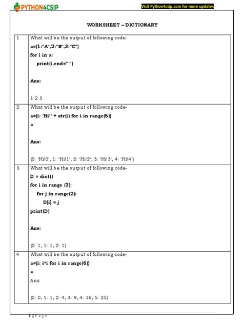 Worksheet Dictionary Pdf Computer Programming Applied Mathematics