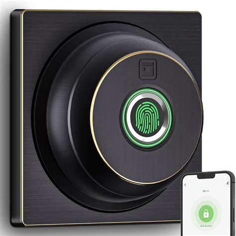 Geektale Smart Deadbolt Lock Fingerprint Deadbolt With App Rd02 B1