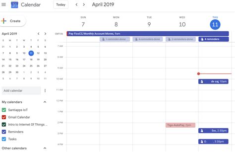 My Gmail Calendar