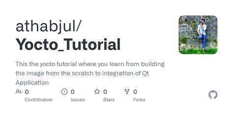 Github Athabjulyoctotutorial This The Yocto Tutorial Where You