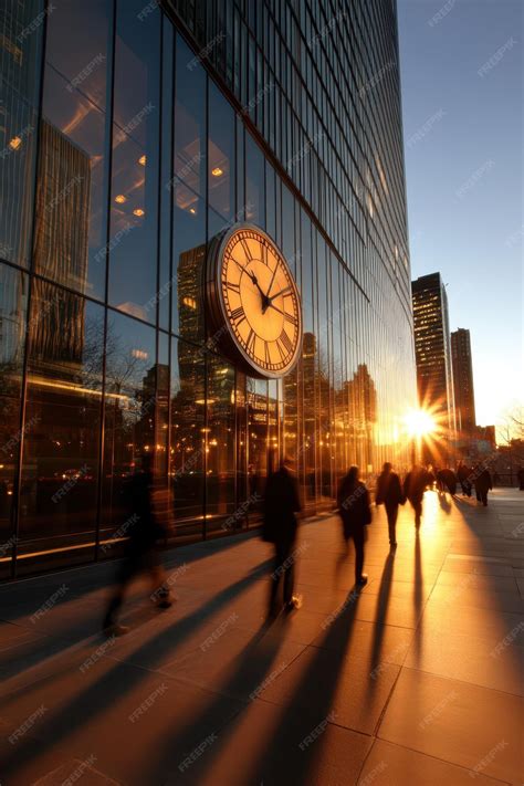 A Clock That Is On A Building With The Time Of 12 00 Premium Ai Generated Image