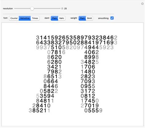 Happy Pi Day Wolfram Demonstrations Project