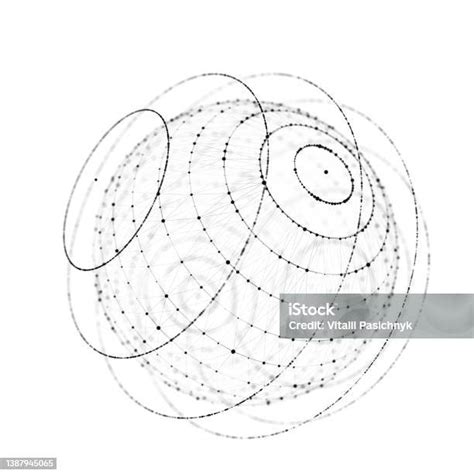 구는 점과 선으로 구성됩니다 네트워크 연결 구조입니다 빅 데이터 시각화 3d 렌더링 0명에 대한 스톡 사진 및 기타 이미지 0명 3차원 형태 개념 Istock