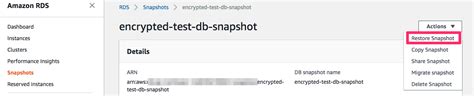 Encrypt An Unencrypted RDS DB Instance DevelopersIO