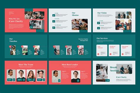 Icare Charity Powerpoint Incl Charity And Help Envato