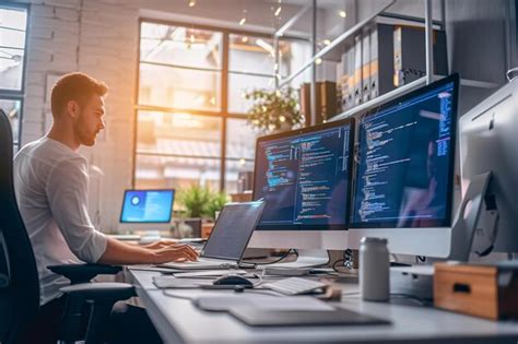 Premium Photo Website Design Developing Programming And Coding