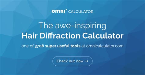 Hair Diffraction Calculator