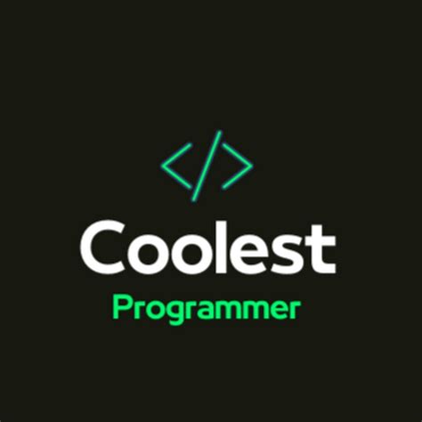 Coolest Programmer Youtube