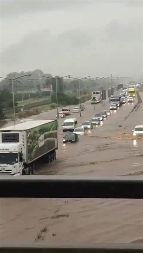 Flooding Reported On The N12 Between Potchefstroom And Klerksdorp By Storm Report Live
