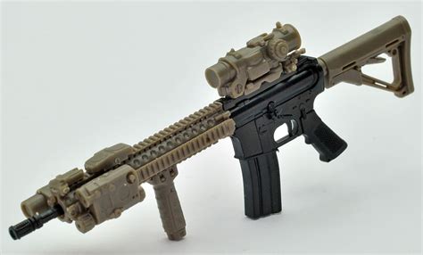 Tomytec Little Armory La037 M4a1 Sopmod Block2 Action Figure Gun