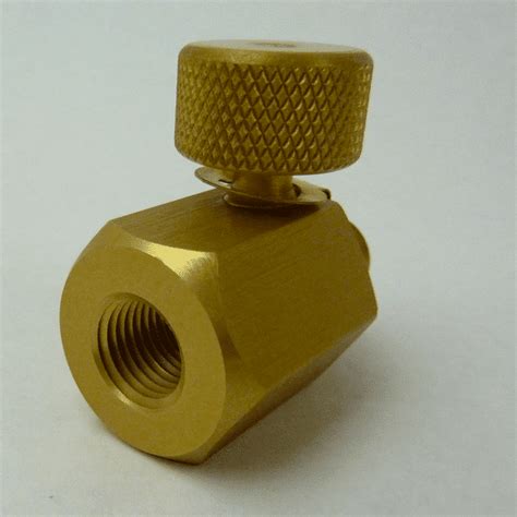 Bleed Valve Inline Hand Tight Air Tanks