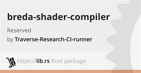 Breda Shader Compiler 0 0 0 Not Recommended Lib Rs