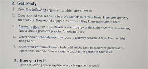 Solved Get ReadyI Read The Following Arguments Which Are Chegg Com