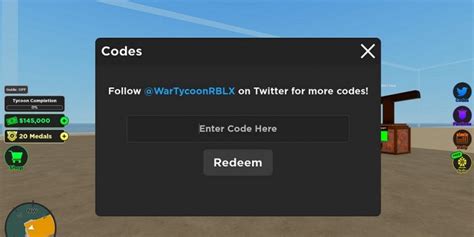 War Tycoon Codes October 2025 Pocket Gamer