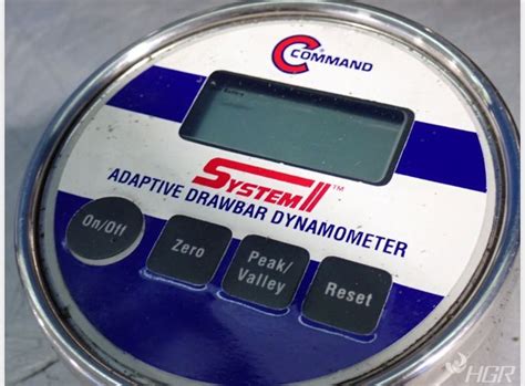 Used Command Adaptive Drawbar Dynamometer Hgr Industrial Surplus