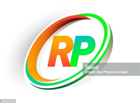 초기 편지 로고 회사 이름 색깔 주황색과 녹색 원형 및 디자인 Swoosh 0명에 대한 스톡 벡터 아트 및 기타 이미지 0명 개념 개념과 주제 Istock