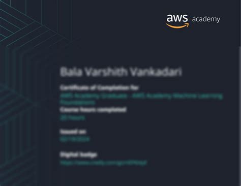 Solution Aws Academy Graduate Aws Academy Machine Learning Foundations