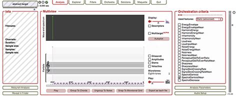Orchids Interface Showing The Analysis Tab Download Scientific Diagram